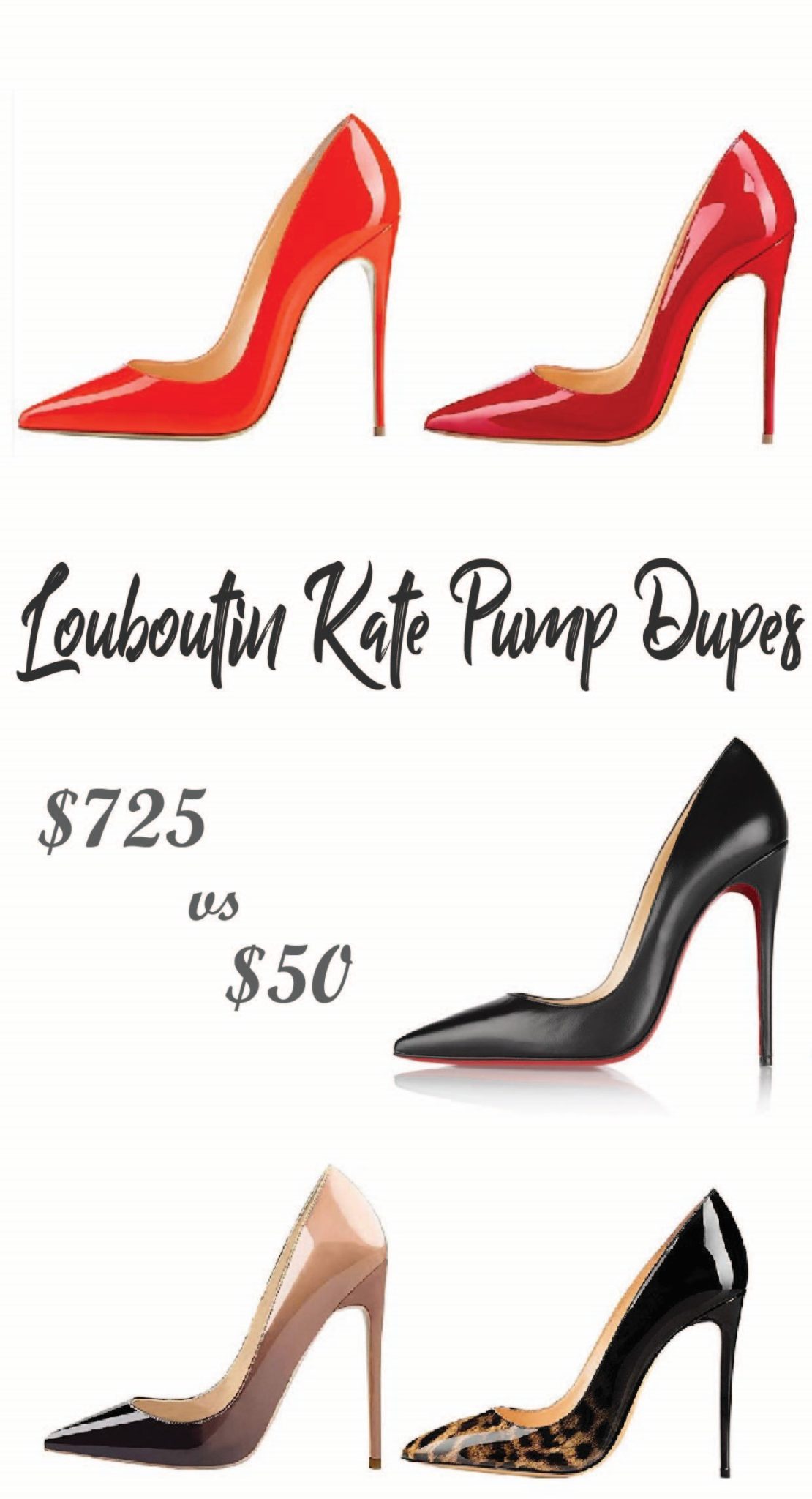 Get The Best Louboutin Kate Pump Dupes For Less! - Luxe Dupes