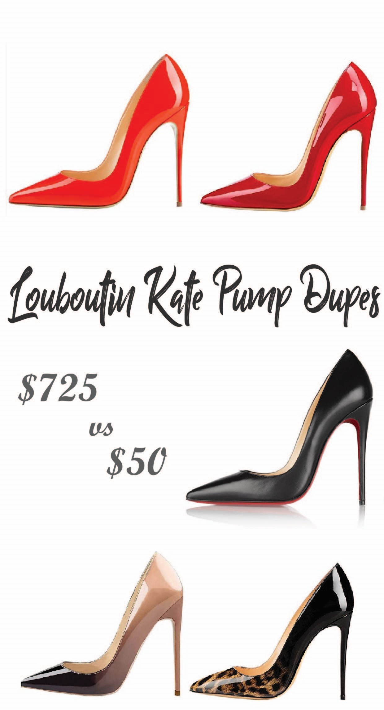 Get The Best Louboutin Kate Pump Dupes For Less! - Luxe Dupes