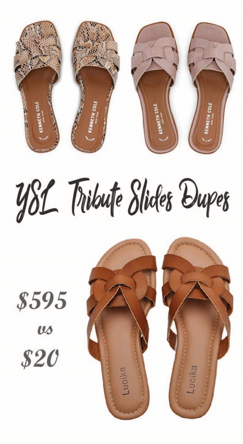 YSL Tribute Slides Dupes Worth Checking Out - Luxe Dupes